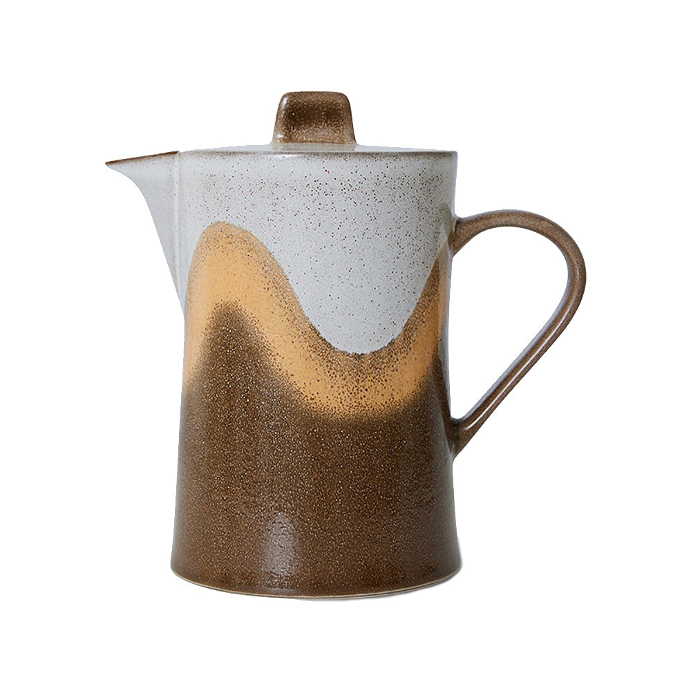 HKLIVING 70s Ceramics: Tea Pot - 'Oasis' – Studio One Furniture