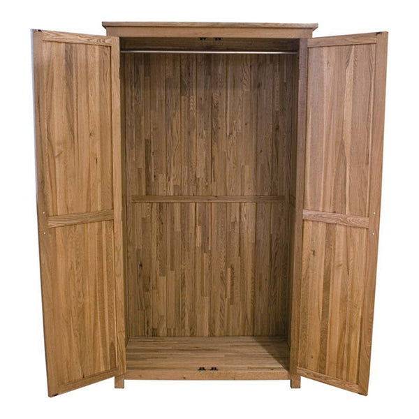 Gilmore Oak All Hanging Wardrobe – Studio One Furniture